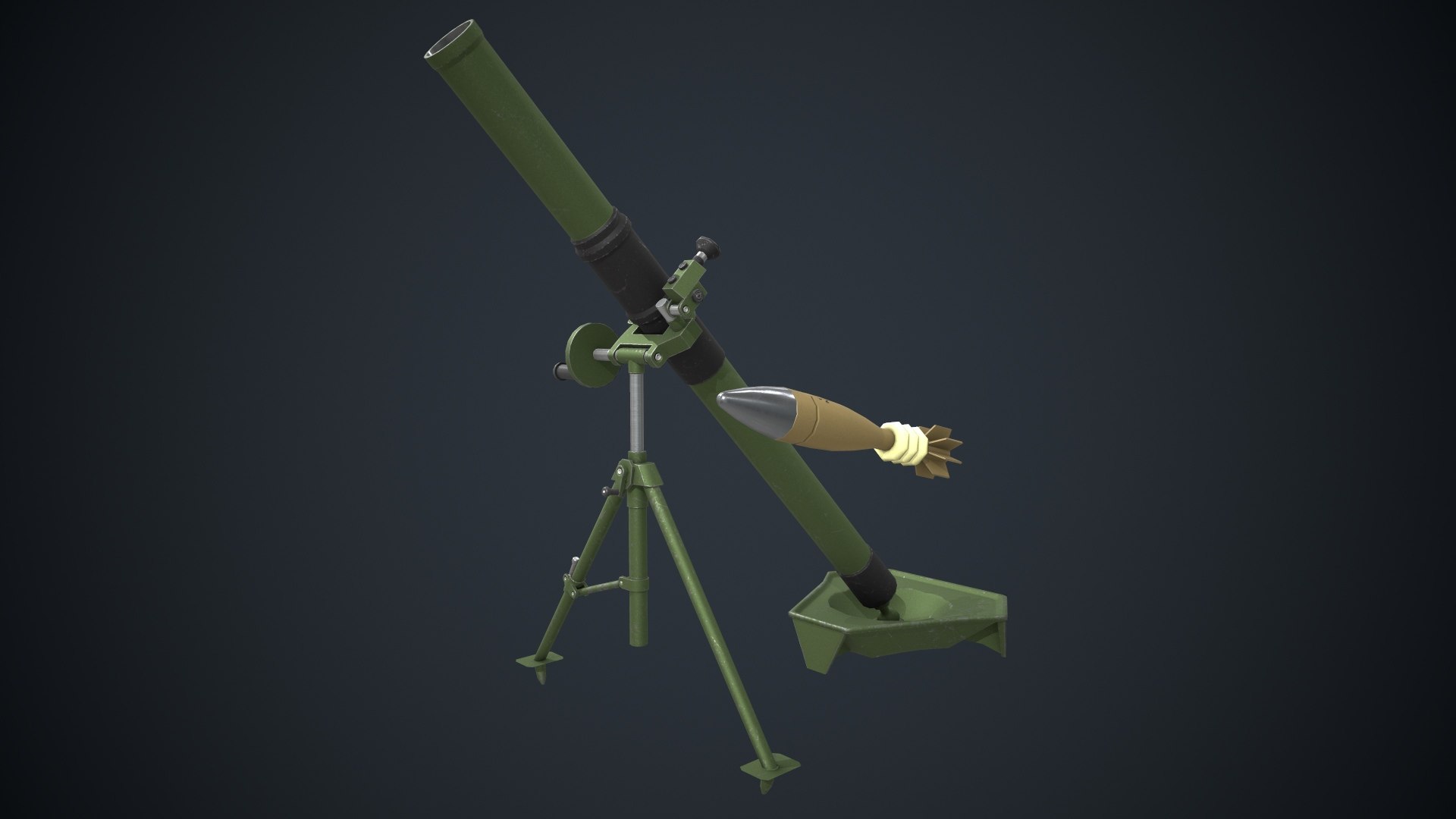 82mm Model - TurboSquid 1690879