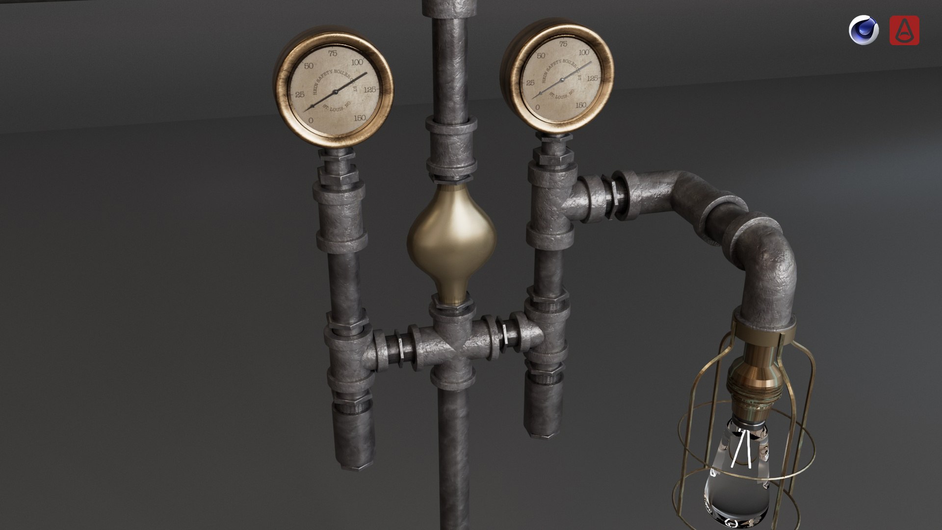 3D Steampunk Model - TurboSquid 2198735