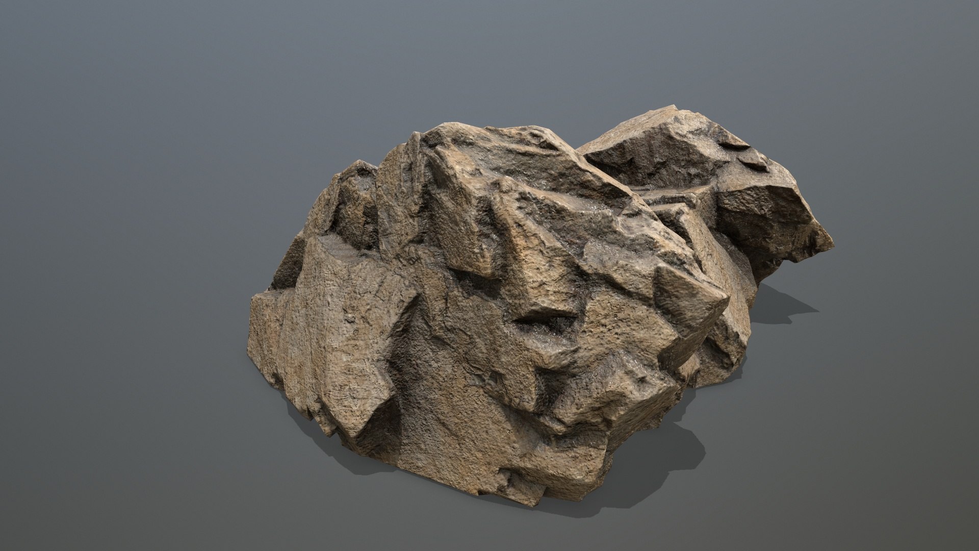 3D Rock Gate Model - TurboSquid 2031343