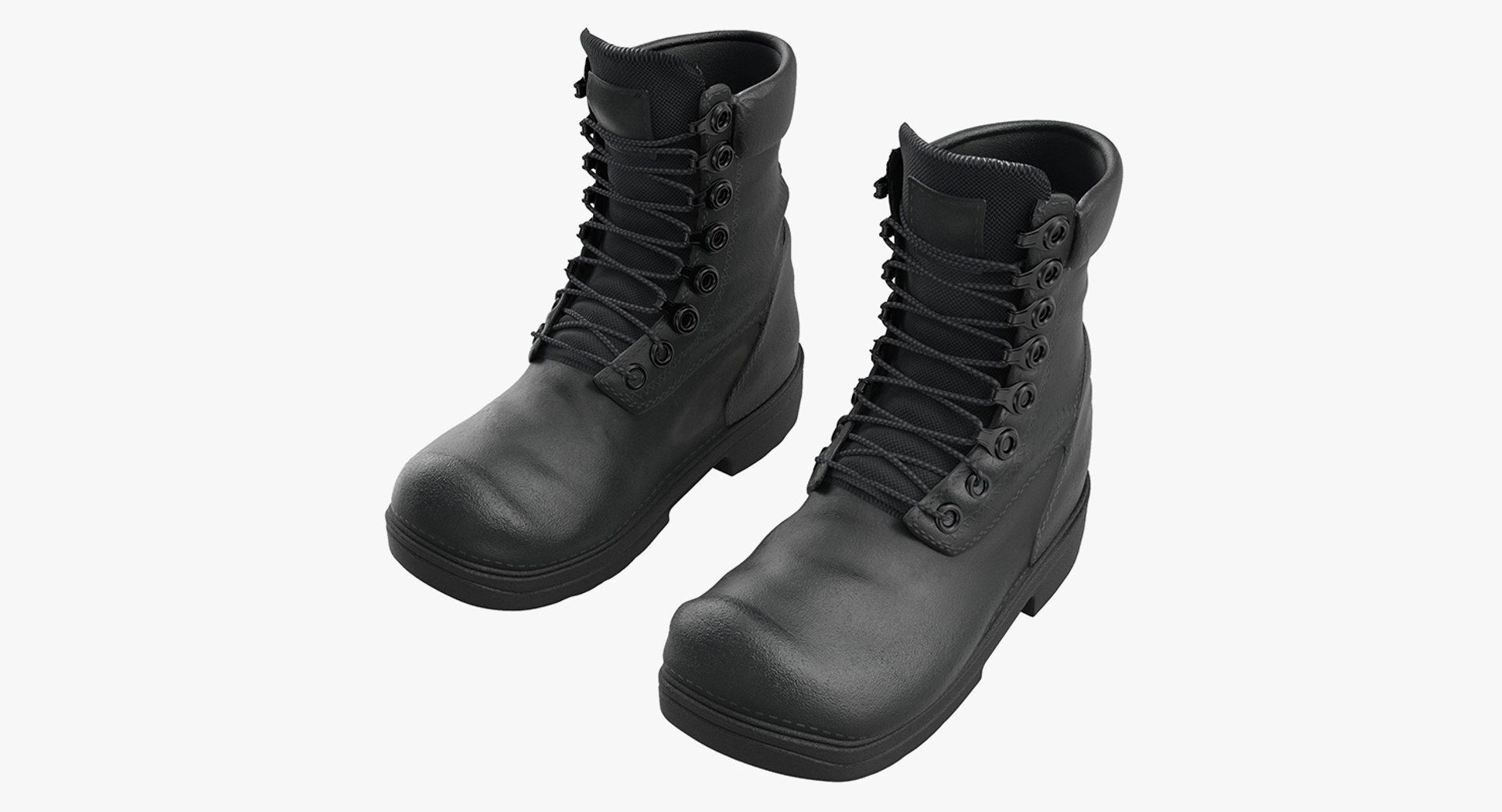 Military Boots 3D Model - TurboSquid 1420483