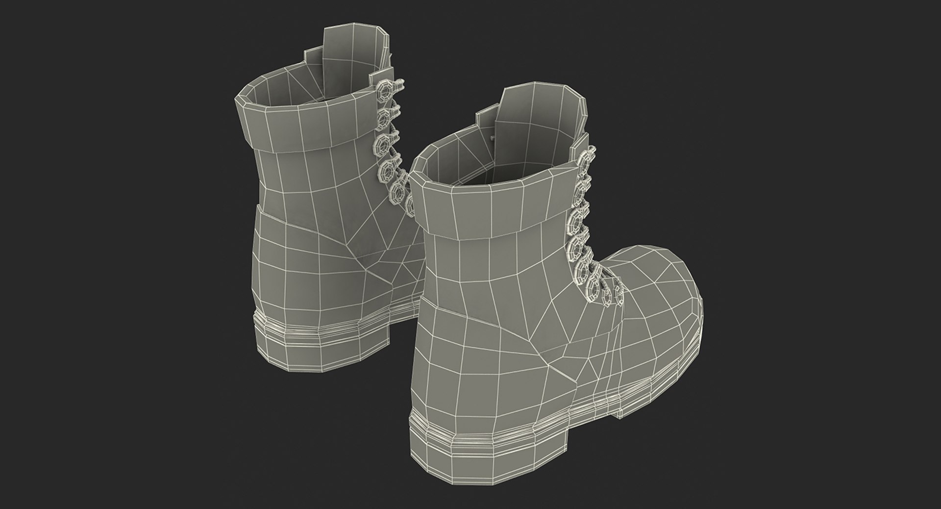 Military Boots 3D Model - TurboSquid 1420483