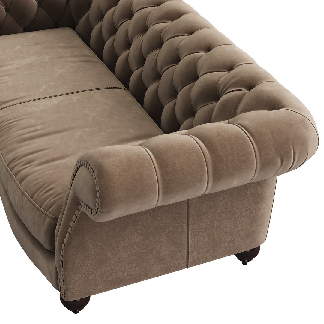 3d baxter diana chester 2-seat model