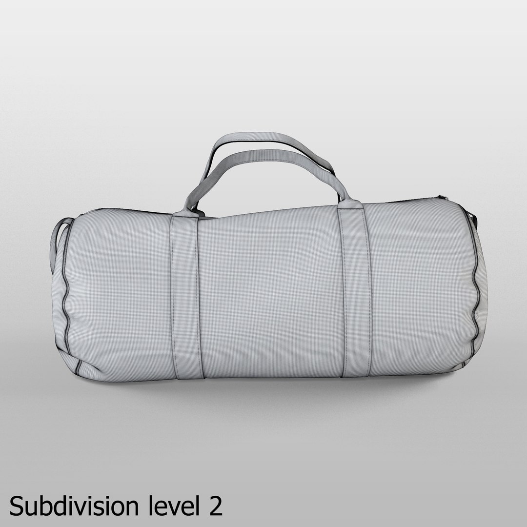 Paco Rabanne Sport Bag 3D Model - TurboSquid 1239667