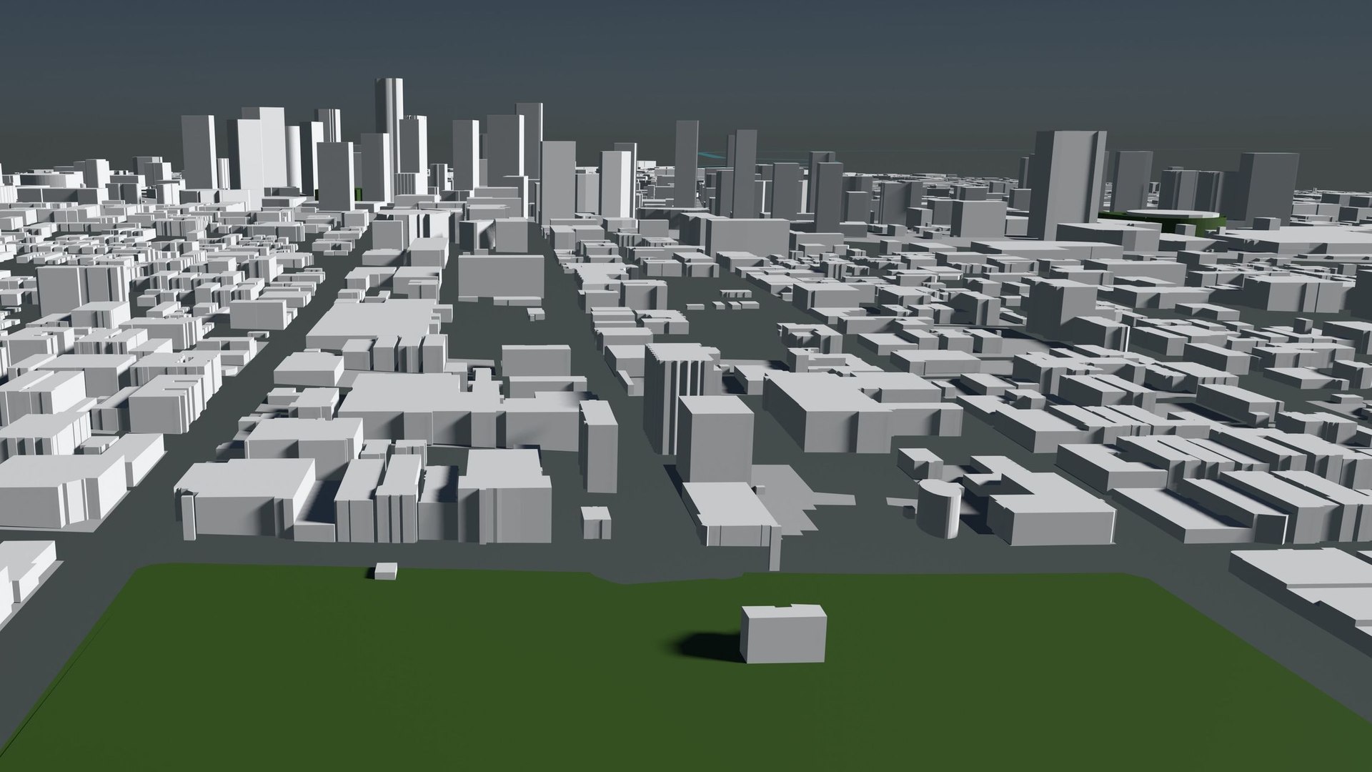 3D Los Angeles Downtown USA - Mass Buildings Model - TurboSquid 1977383