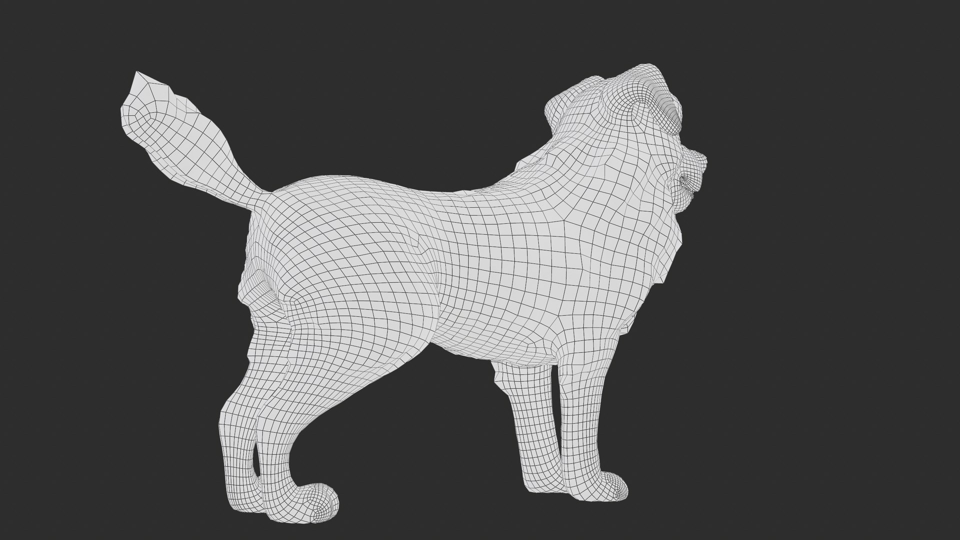 3D Cartoon Dog Game Ready PBR - TurboSquid 2154768