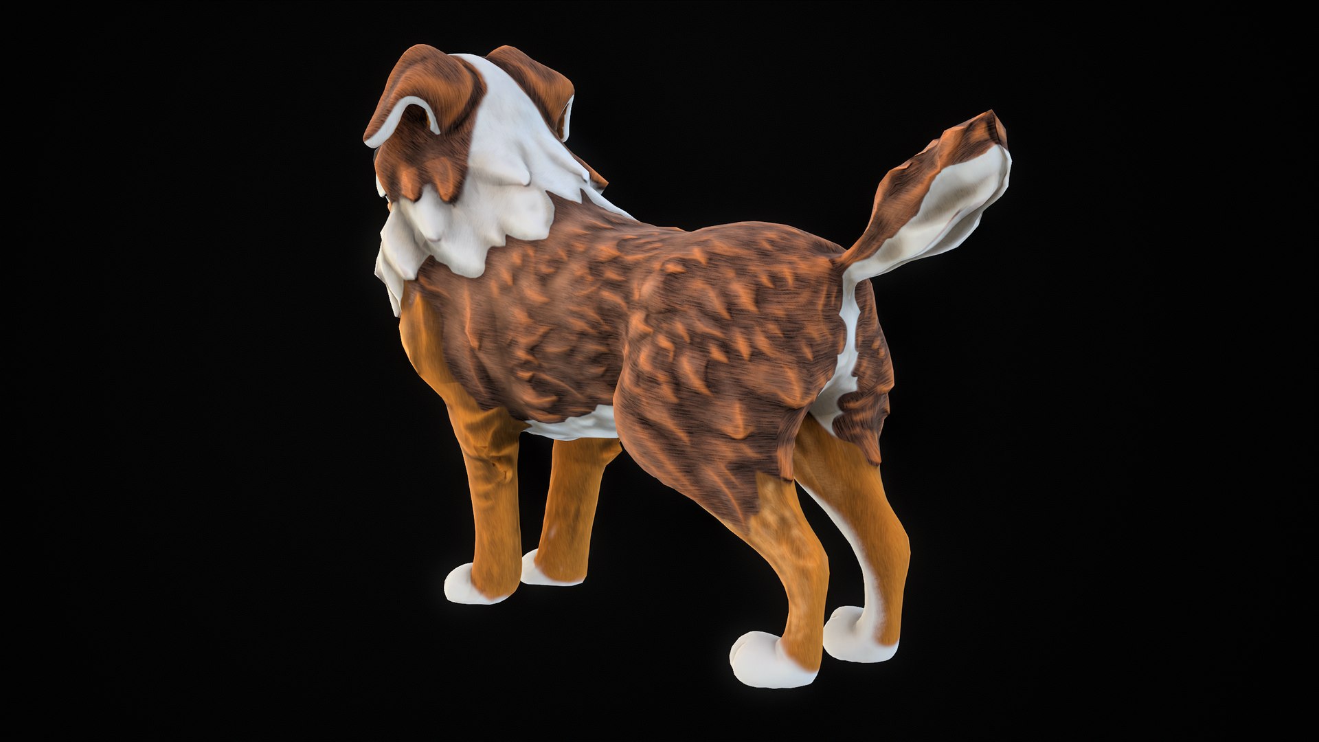 3D Cartoon Dog Game Ready PBR - TurboSquid 2154768