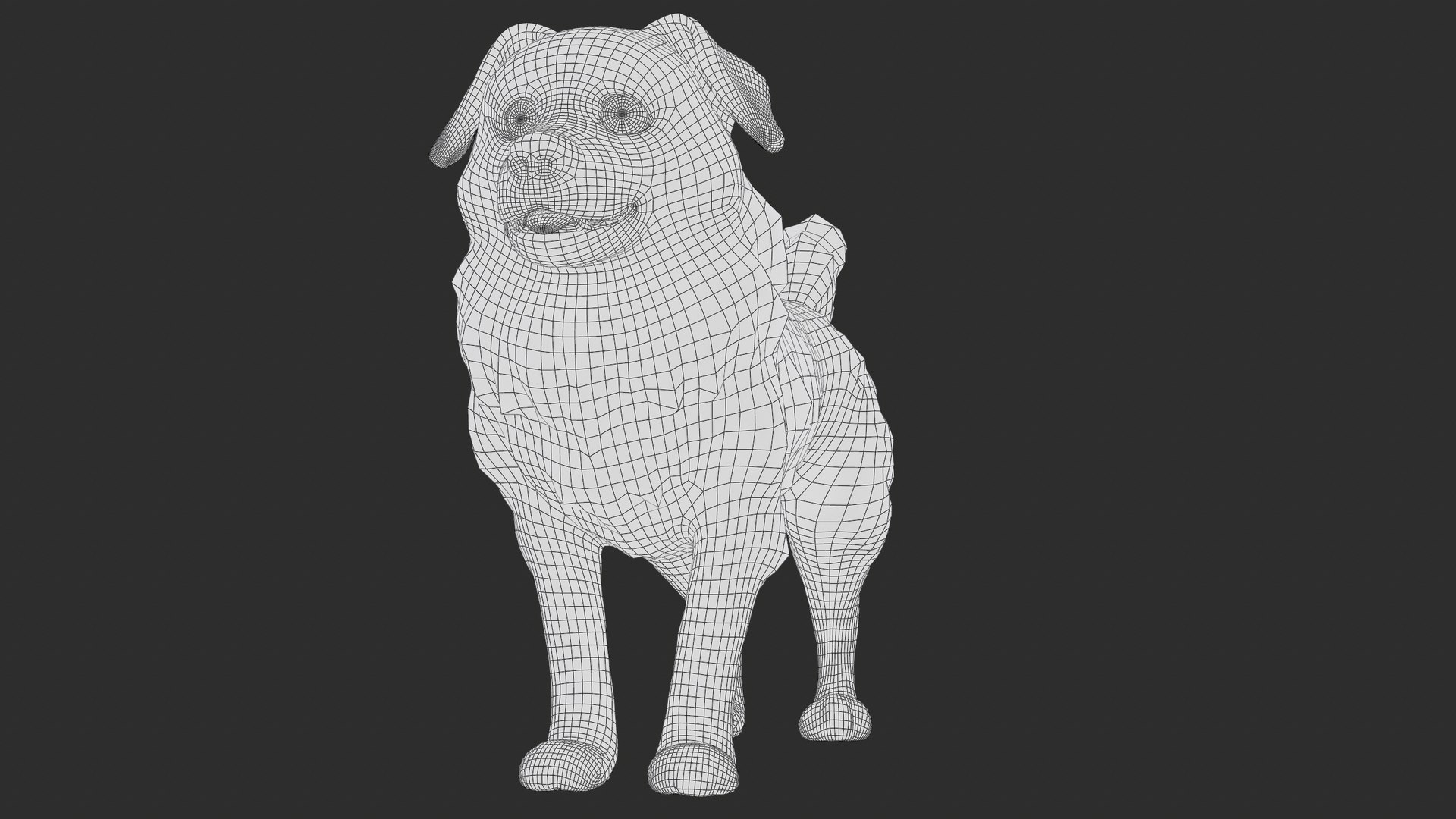 3D Cartoon Dog Game Ready PBR - TurboSquid 2154768