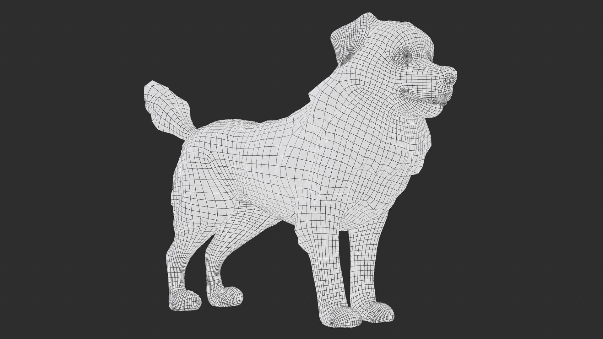 3D Cartoon Dog Game Ready PBR - TurboSquid 2154768