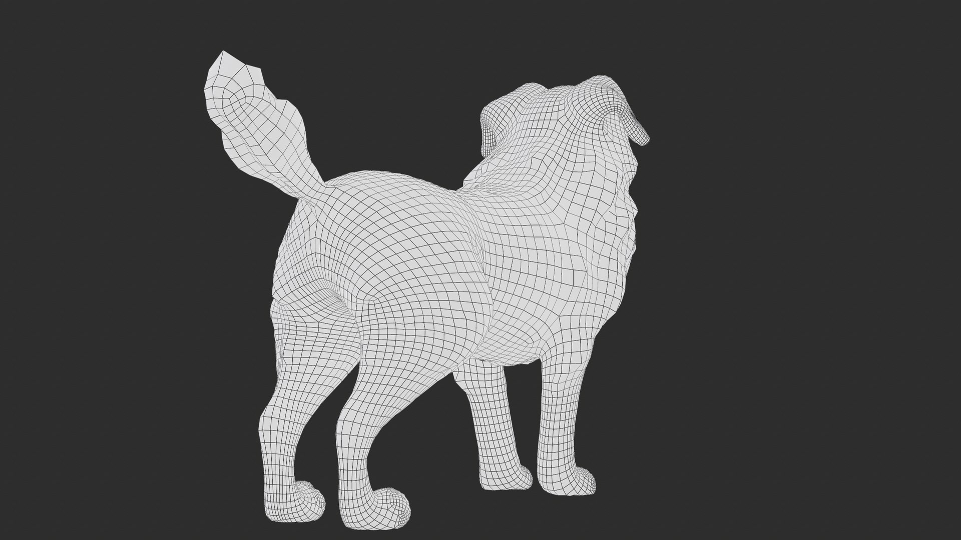 3D Cartoon Dog Game Ready PBR - TurboSquid 2154768