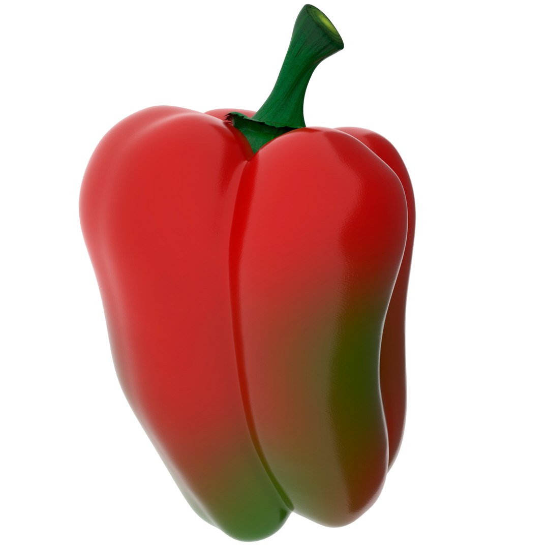 Bell Pepper 3D Model - TurboSquid 1663645