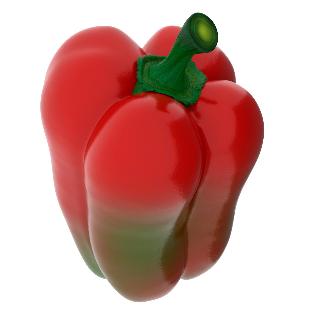 Bell Pepper 3D Model - TurboSquid 1663645