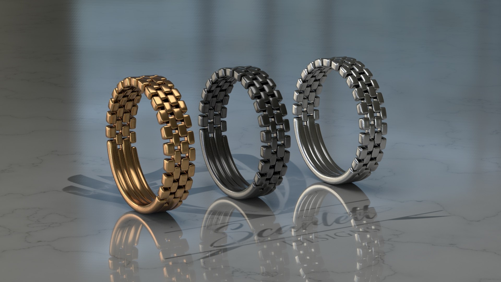 Jewellery Ring Pendant 3D - TurboSquid 1483704