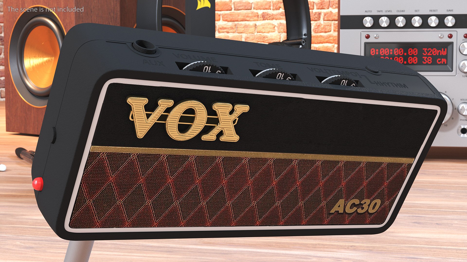 3D Model Portable Guitar Amplifier VOX AC30 - TurboSquid 2146045