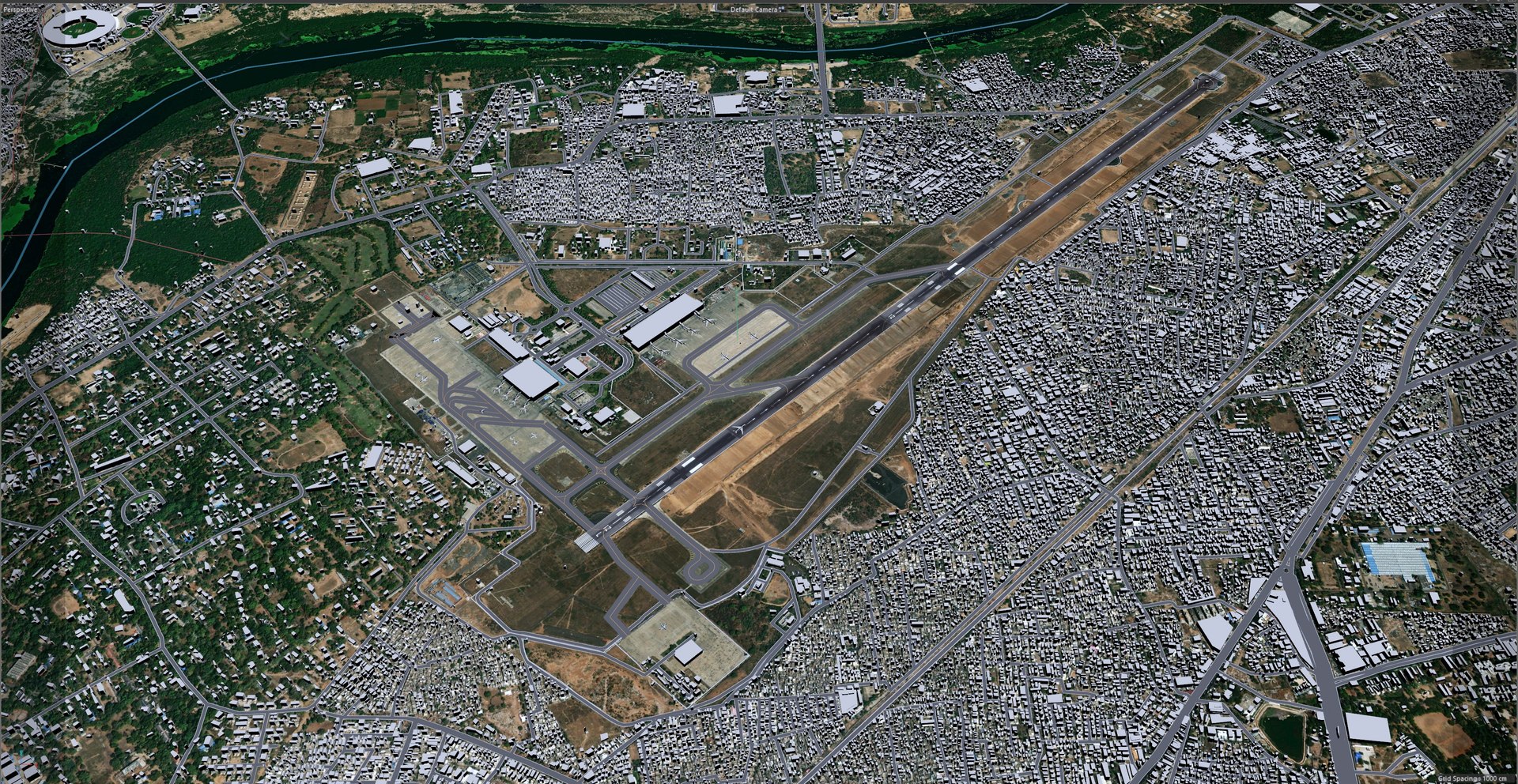 3D Sardar Vallabhbhai Patel International Airport Ahmedabad ...
