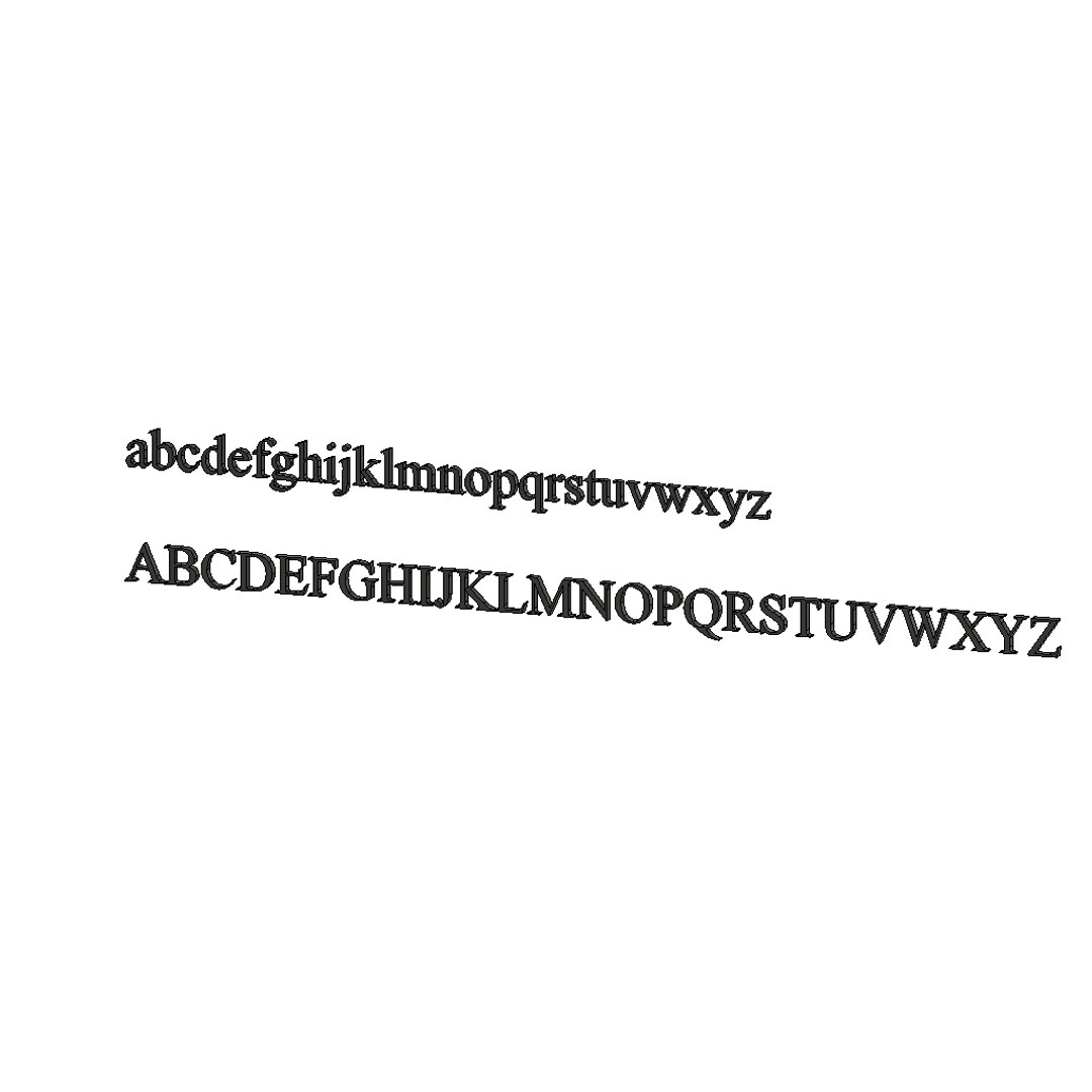 3d Model Angsanaupc Font