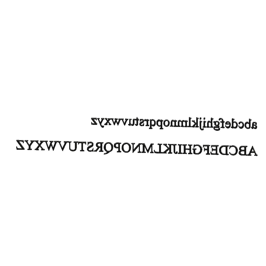 3d Model Angsanaupc Font