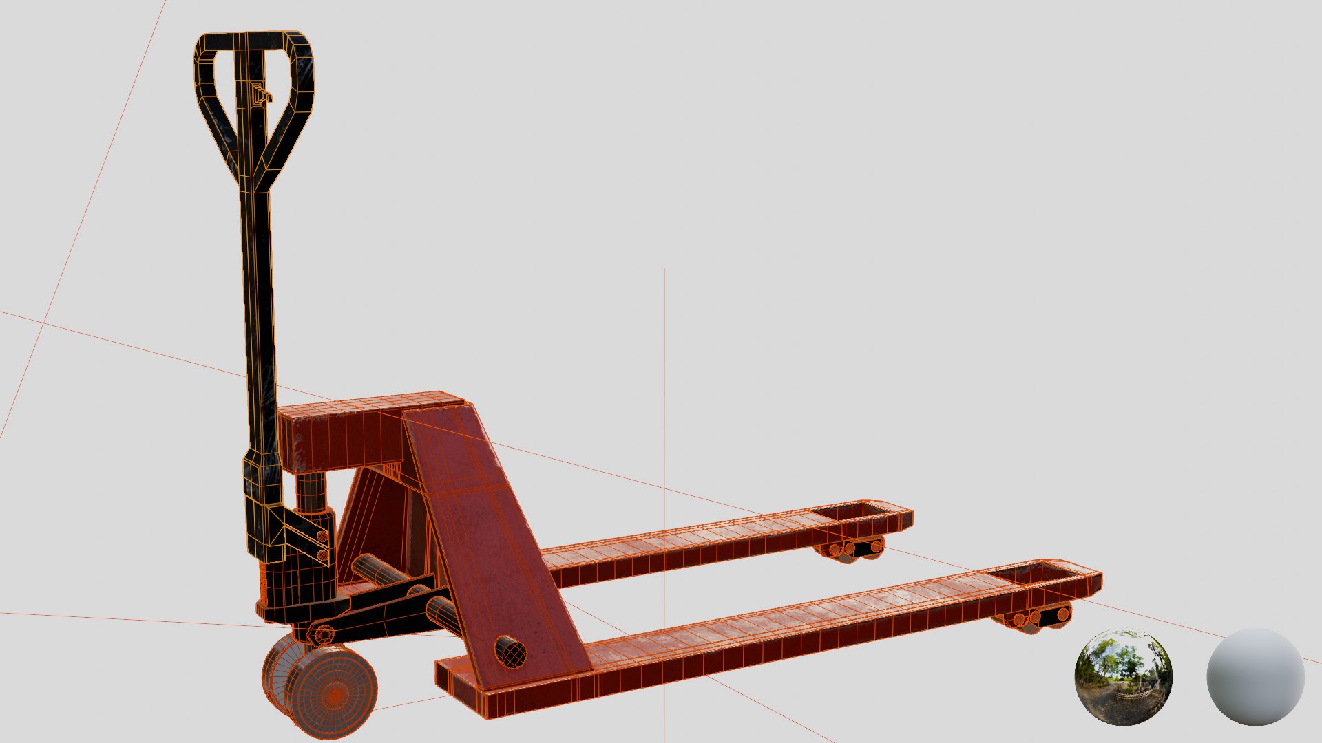 3D Pallet Truck - TurboSquid 2317005