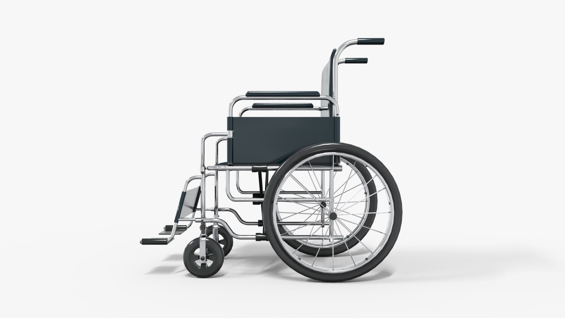 3D Model Wheelchair Medical Low-poly 3D Model - TurboSquid 2339648