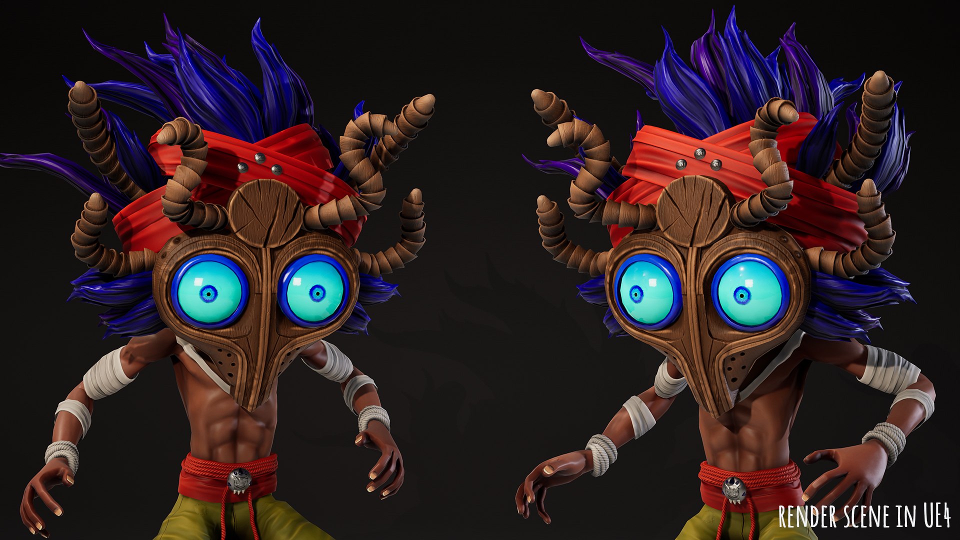 Stylized Character Druid 23D模型 - TurboSquid 2014626
