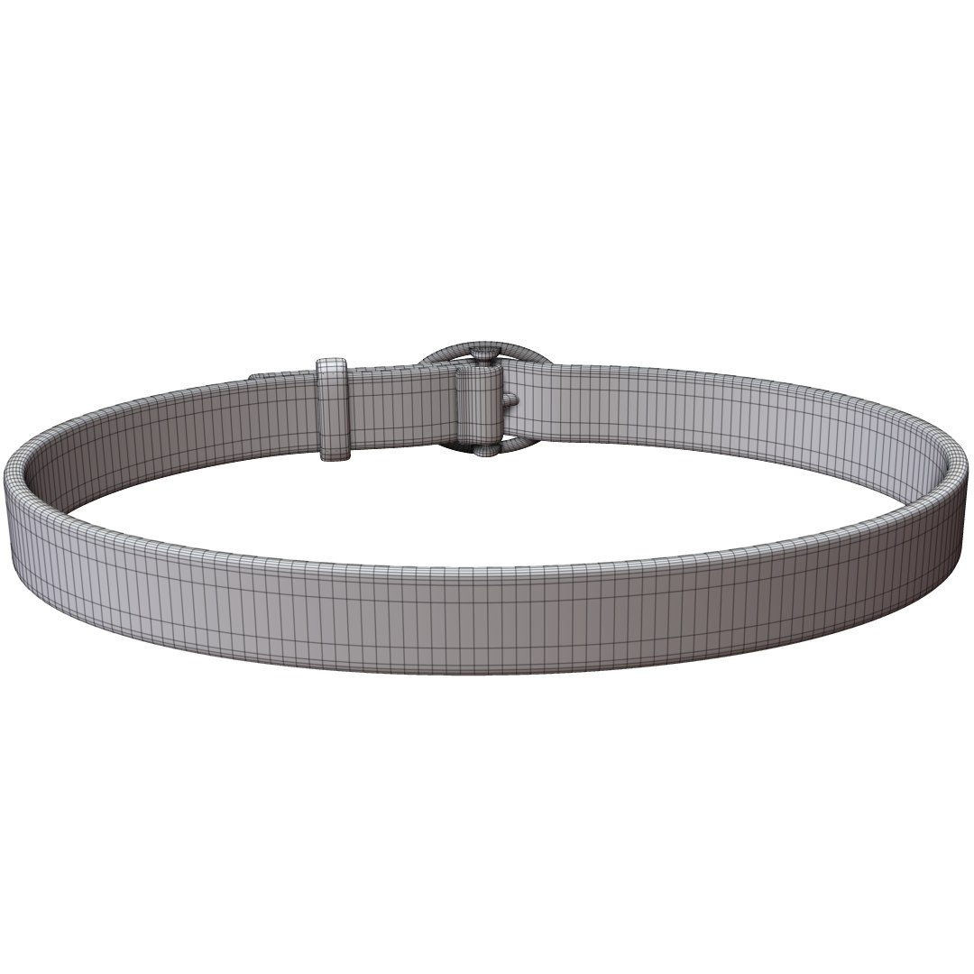 3D Belt Model - TurboSquid 1165192