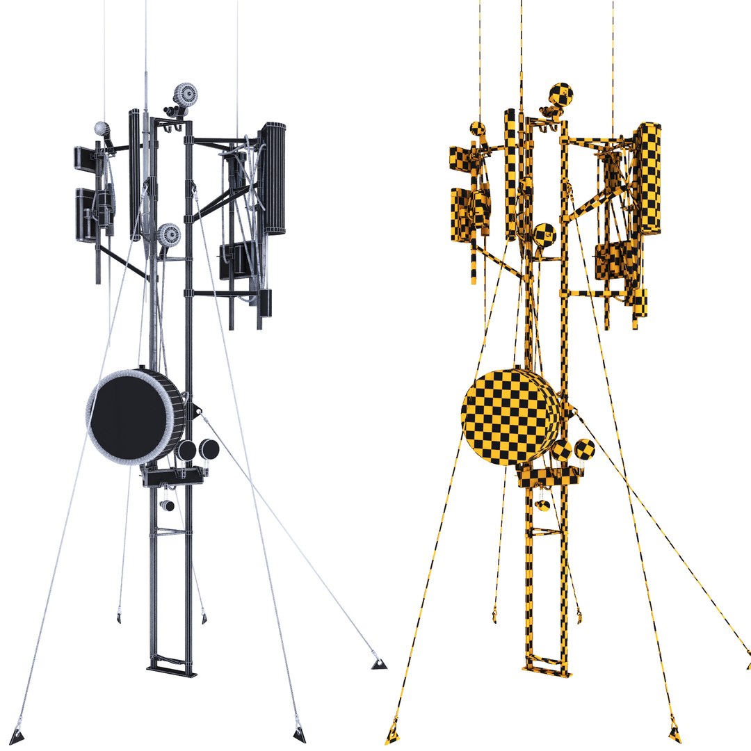 3D Model RadioTower - TurboSquid 2307785