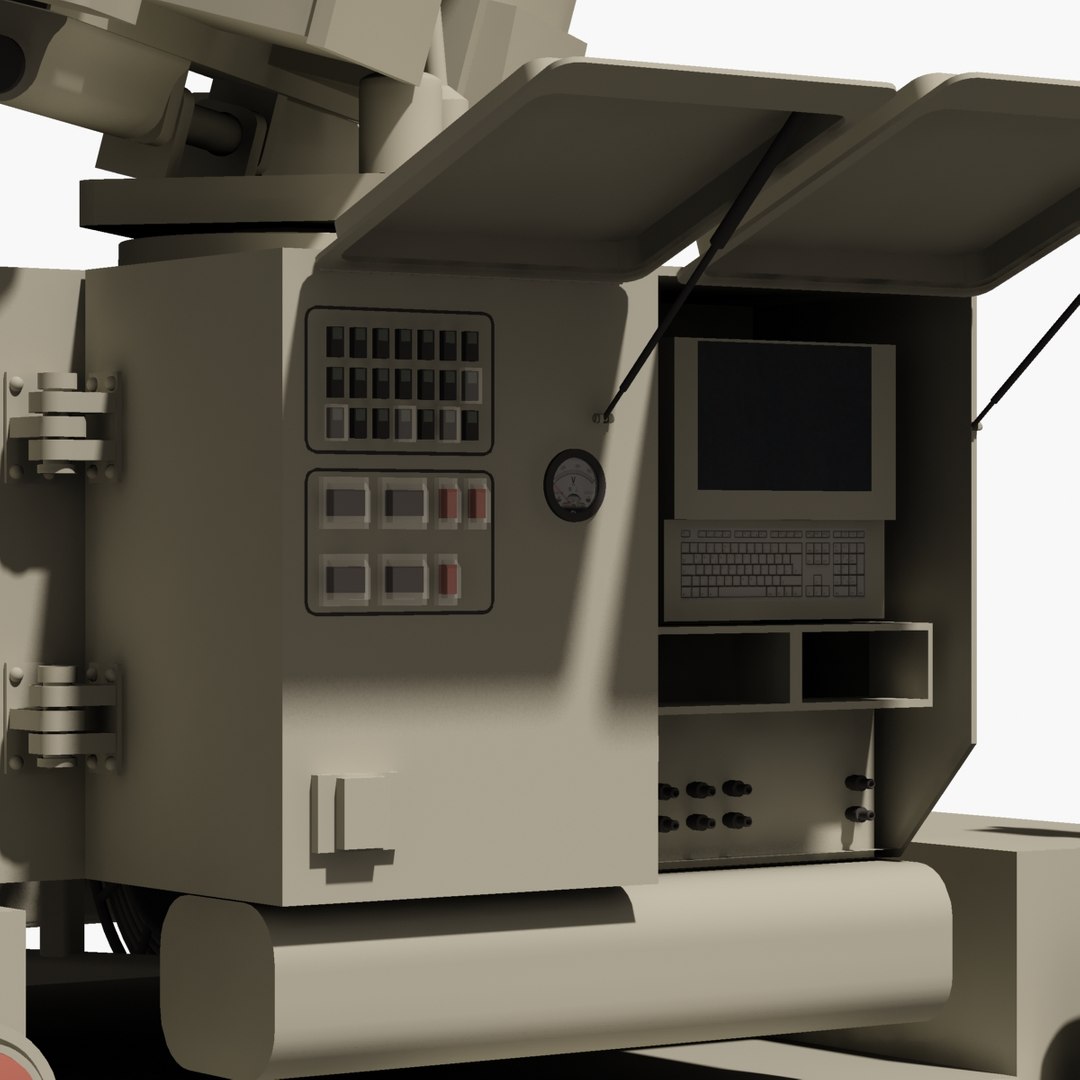 Military Raytheon Mpq64 Sentinel 3d Max