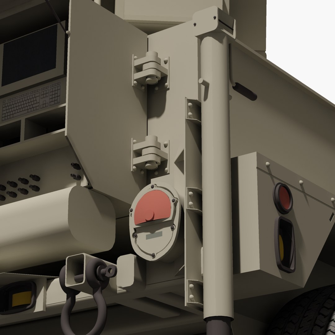 Military Raytheon Mpq64 Sentinel 3d Max