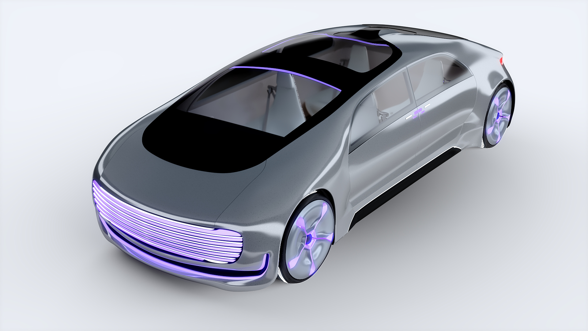 3D autonomous concept car - TurboSquid 1691751