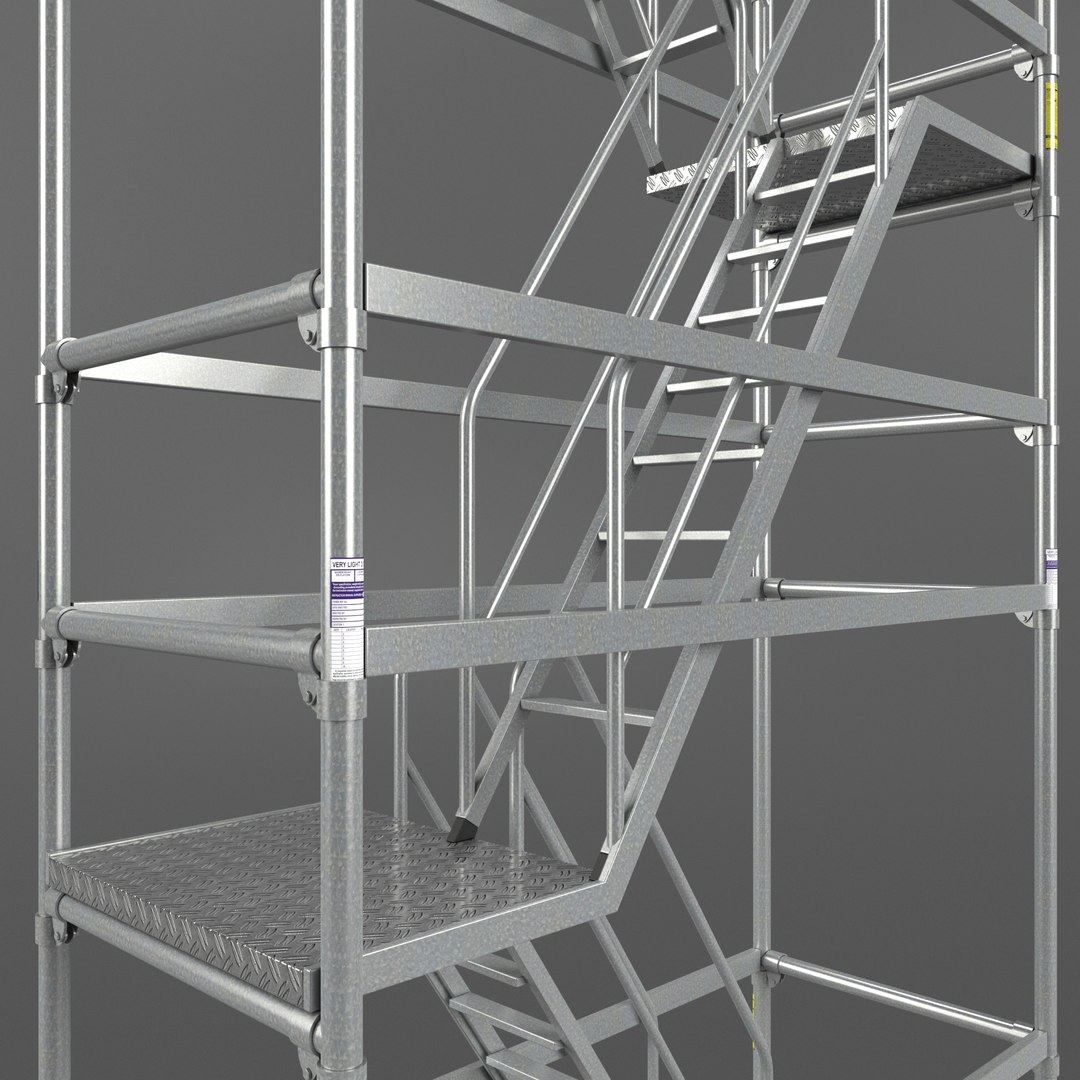 Scaffold Tower 3D Model - TurboSquid 1501128
