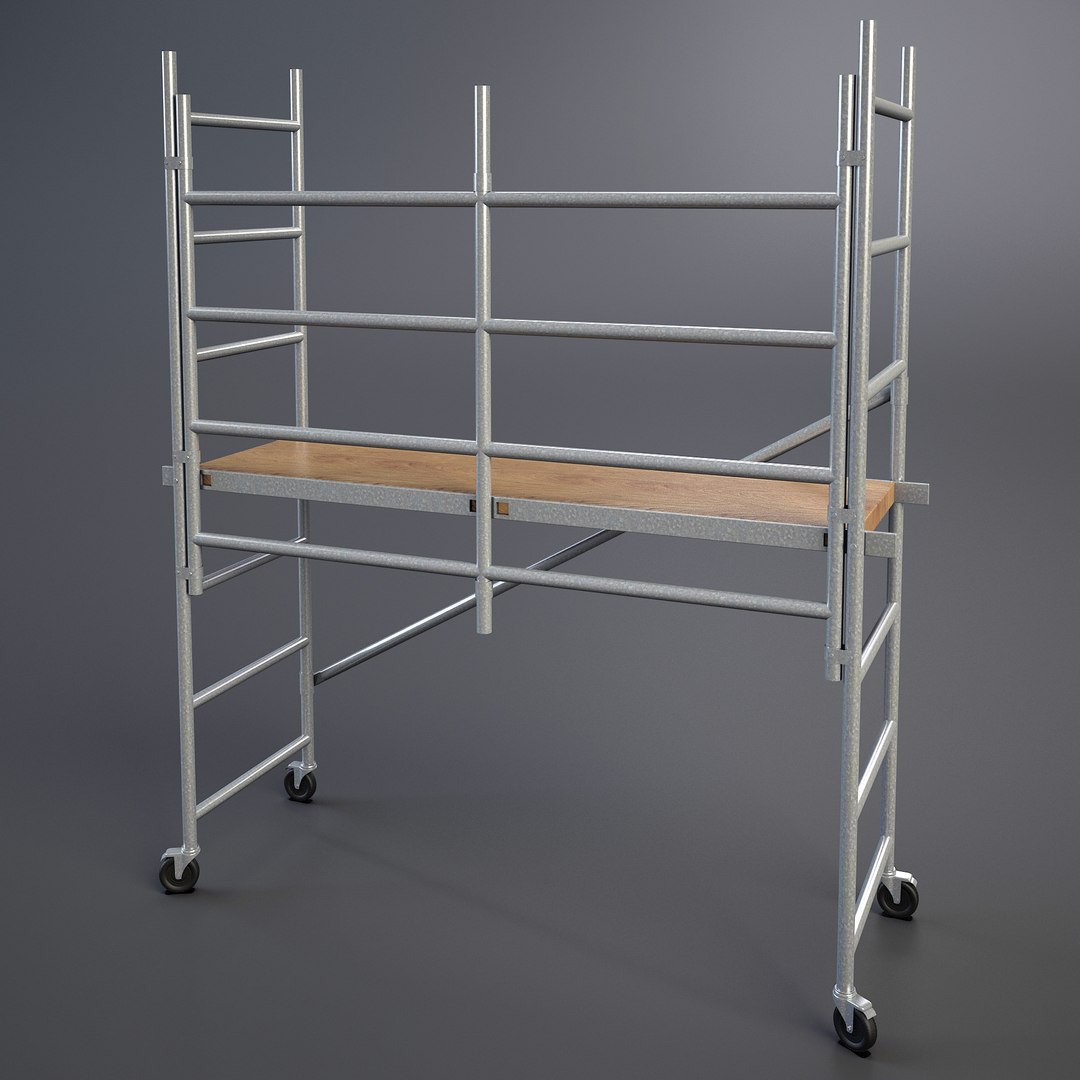 Scaffold Tower 3D Model - TurboSquid 1501128