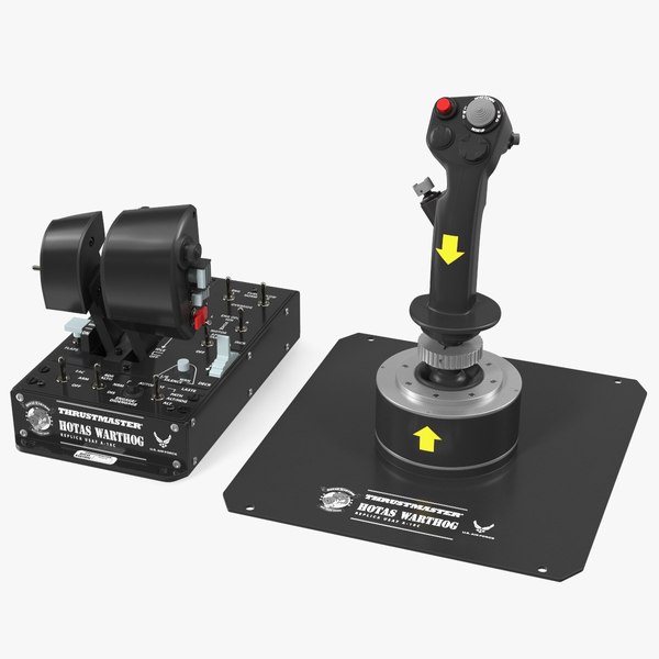 UAV Ground Control Station Thrustmaster Joysticks 3D model - TurboSquid ...