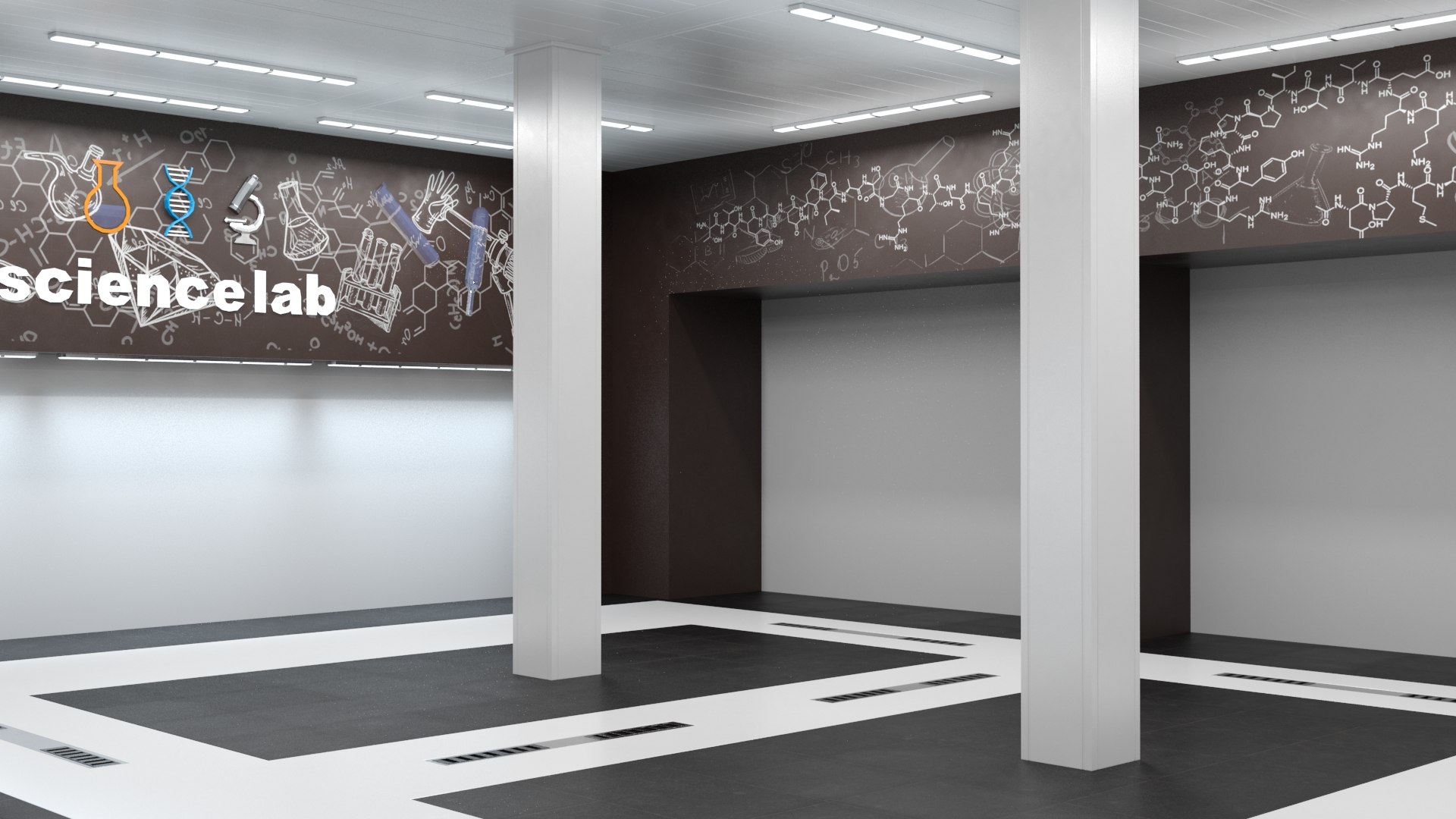 3D Model Scientific Laboratory Space - TurboSquid 1669152