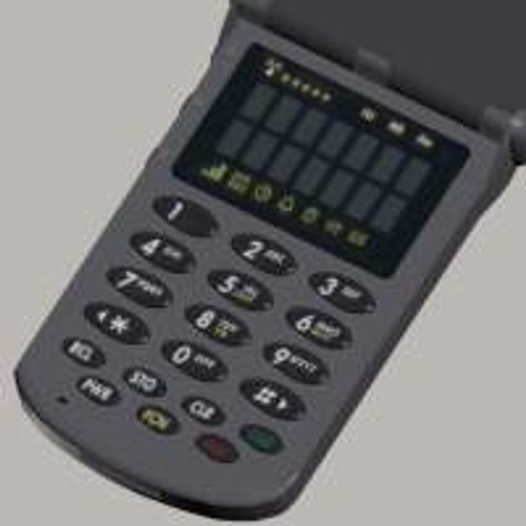 3d Motorola Startac Phone Model
