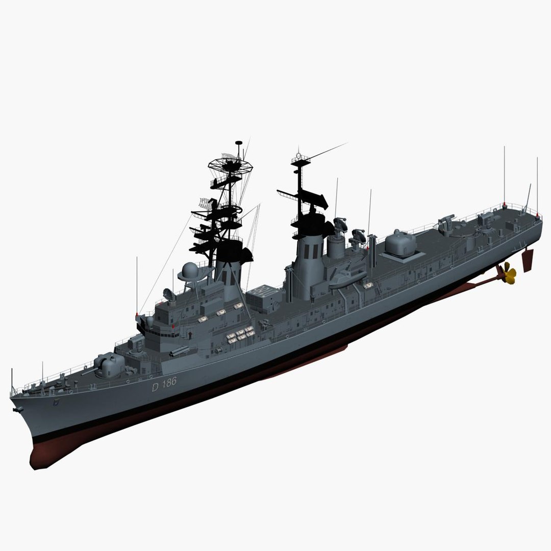 3d Max 103 Class Destroyer German