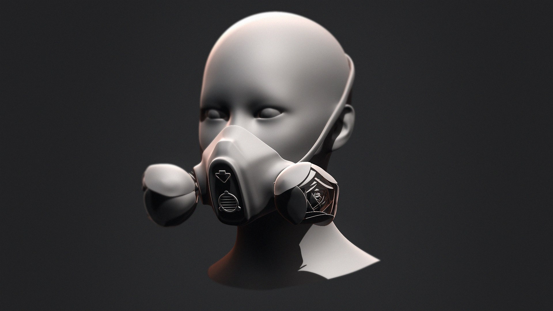 3D Gas Mask Pack Constructor Kitbash - TurboSquid 1814674