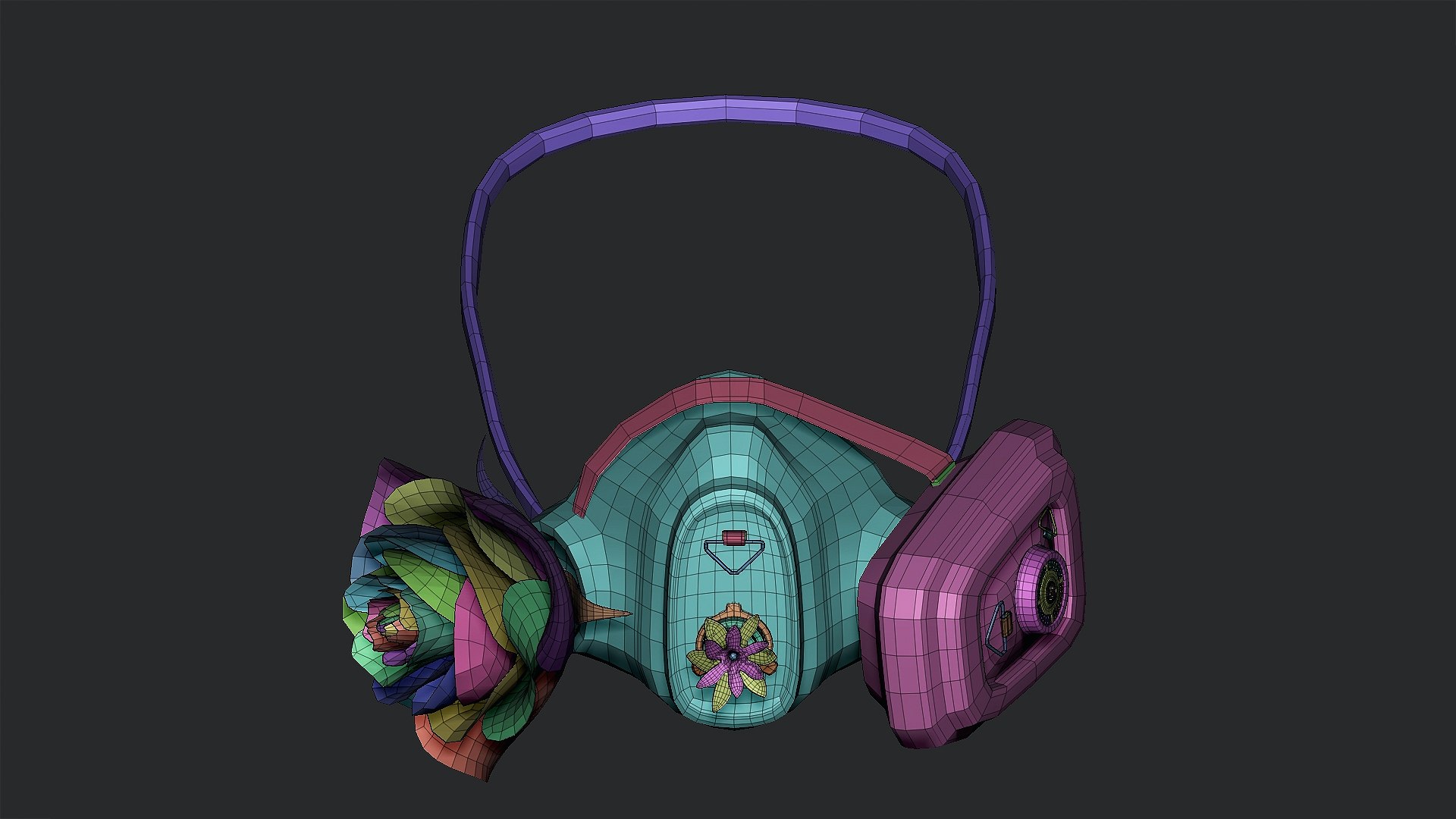 3D Gas Mask Pack Constructor Kitbash - TurboSquid 1814674