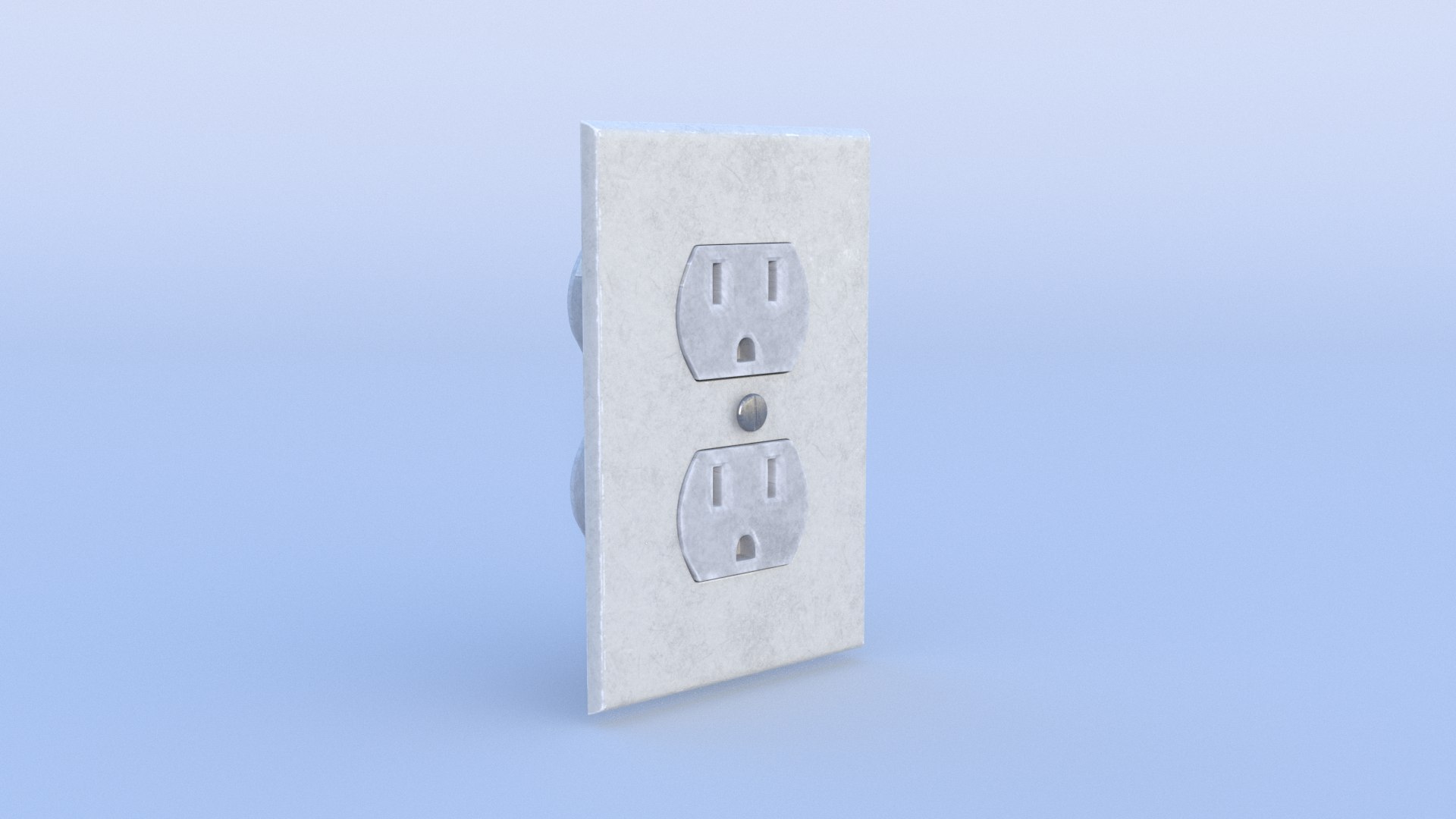 Outlet Architecture Plug Model - TurboSquid 1333421