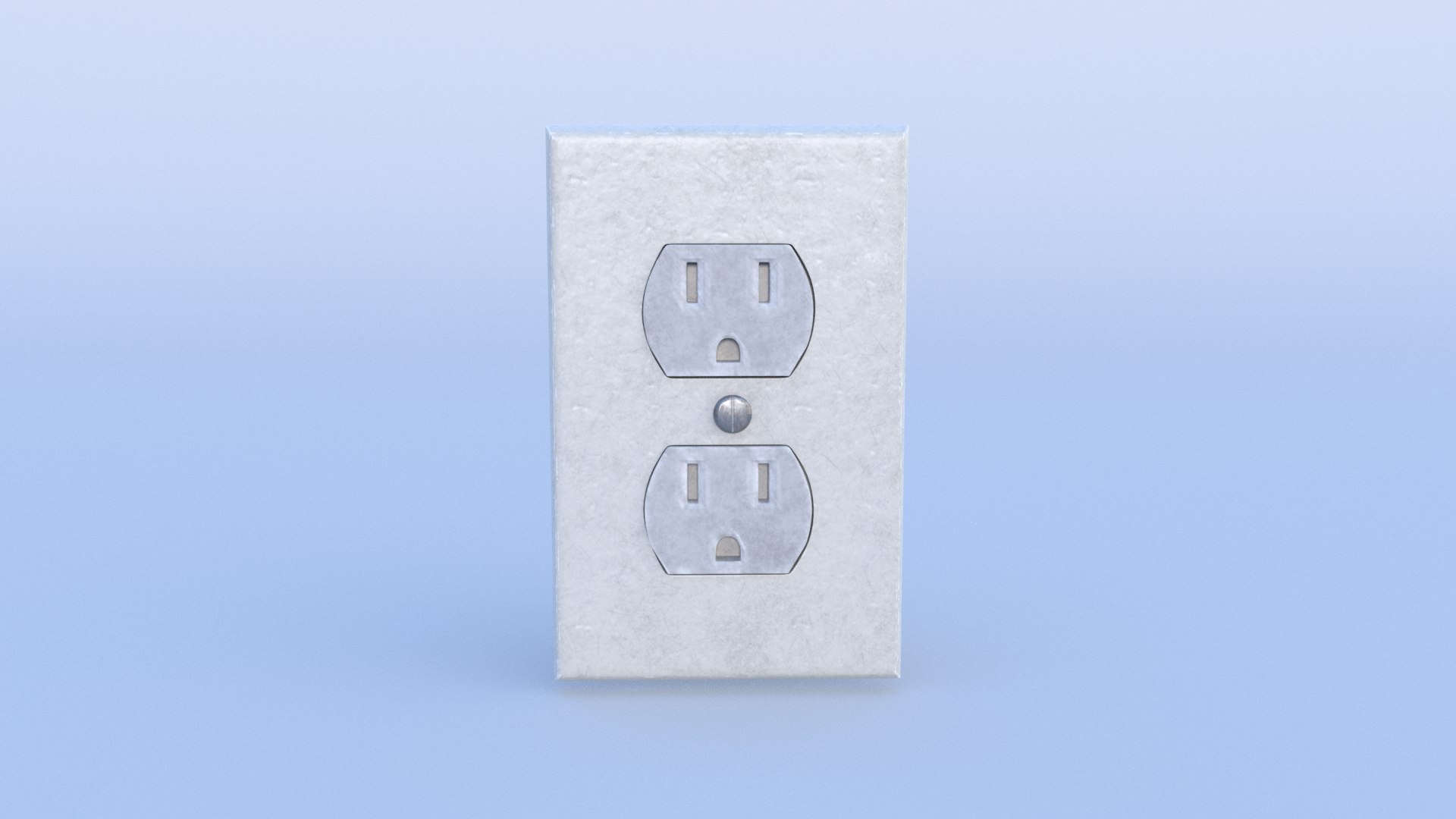 Outlet Architecture Plug Model - TurboSquid 1333421