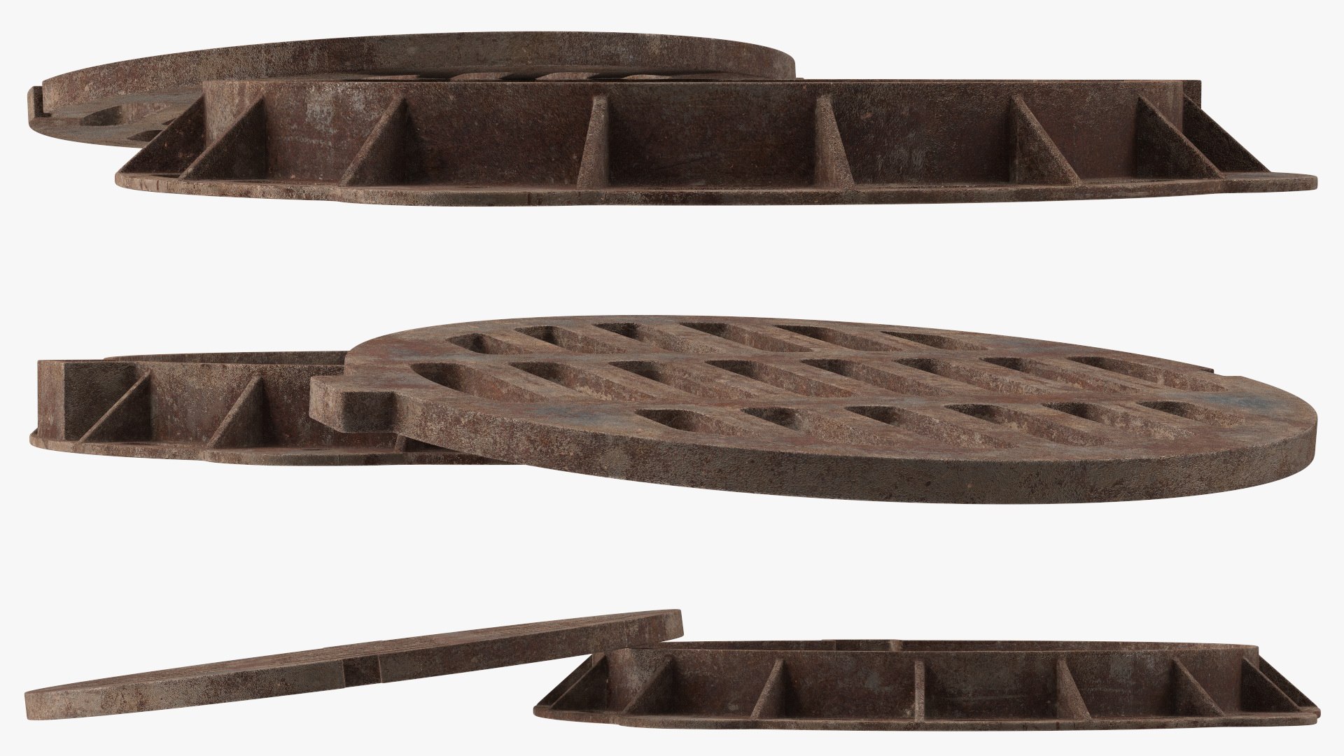 3D Rusty Storm Water Sewer - TurboSquid 1958499