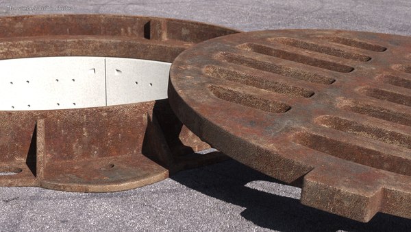 modelo 3d Rusty Storm Water Sewer - TurboSquid 1958499