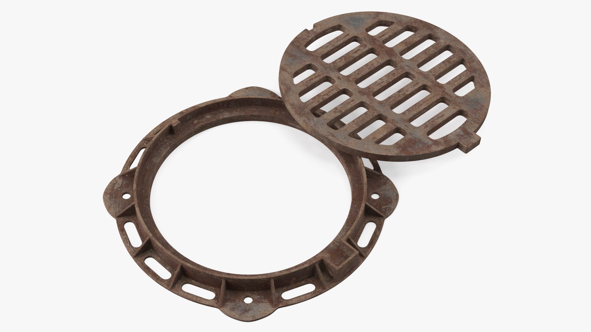 3D Rusty Storm Water Sewer - TurboSquid 1958499