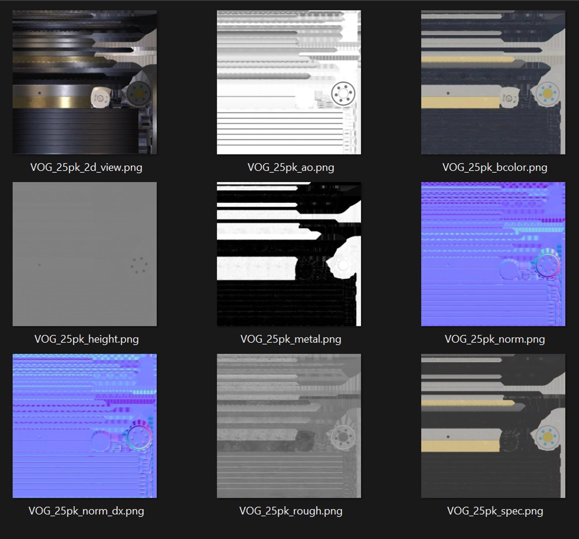 VOG-25K Fragmentation Grenade Shot Launcher 3D Model - TurboSquid 2301483