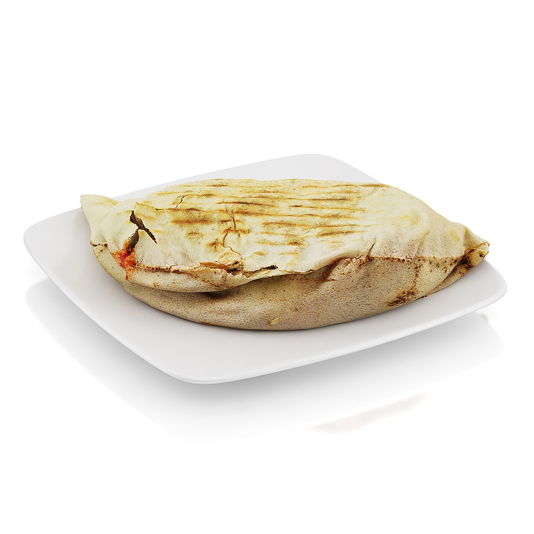 3d Scanned Beef Tortilla Model