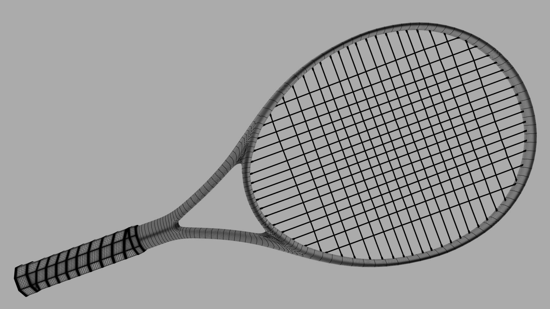 Tennis racket 3D model - TurboSquid 2146297