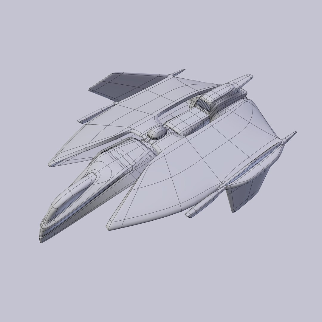 3d Fighter Model