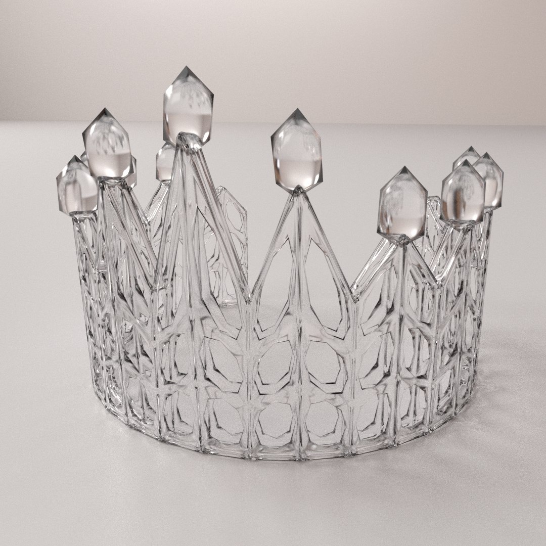 Ice Crown 3D Model - TurboSquid 1879024