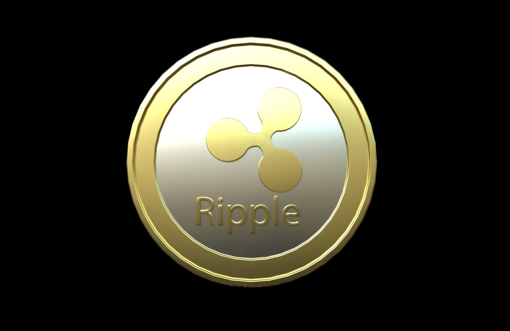 Ripple Cryptocurrency Crypto 3D Model - TurboSquid 1302497
