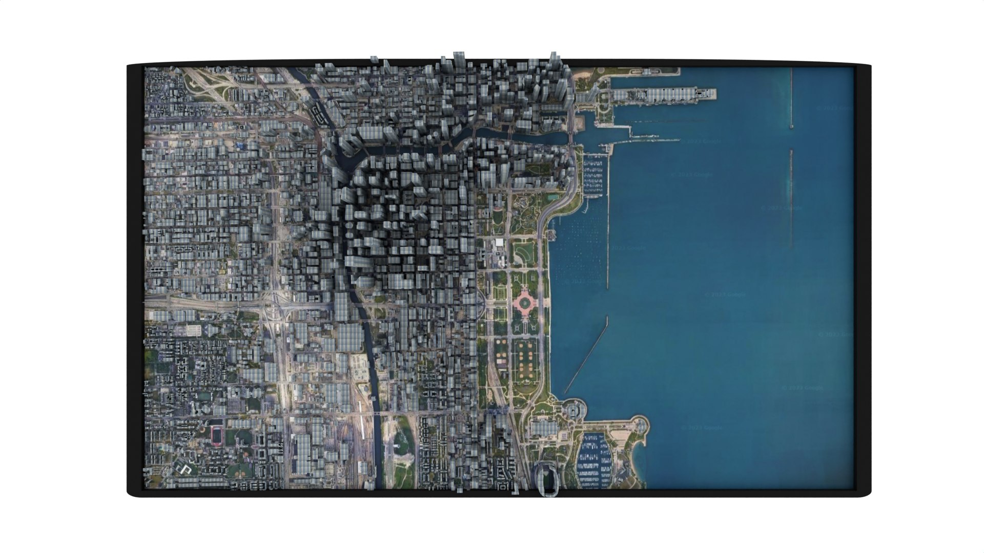 City Of Chicago 3D Model - TurboSquid 2035410