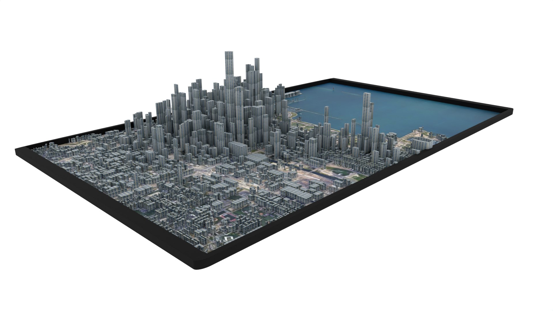 City Of Chicago 3D Model - TurboSquid 2035410