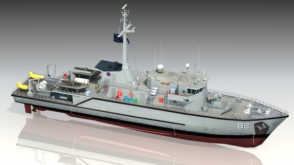 Hmas huon m 3D model - TurboSquid 1668855